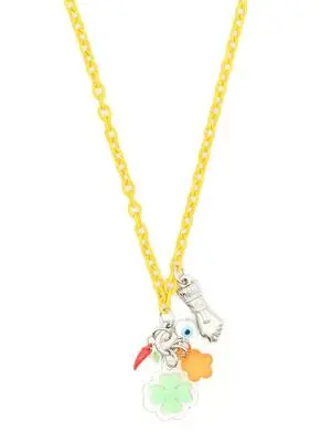 AMIR SLAMA Four-strand Charm Necklace