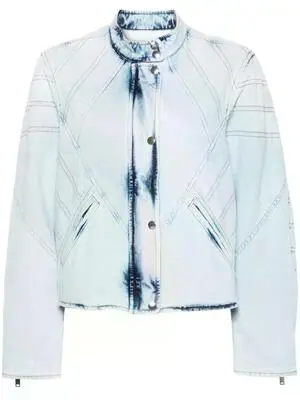 Isabel Marant Étoile Chady Padded Denim Jacket - Blue