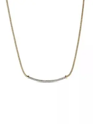 John Hardy 14kt Yellow Essential Diamond Necklace - Gold