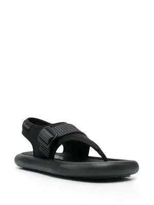Camper X Ottolinger Buckle-fastening Recycled Sandals - Black