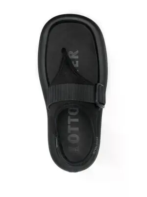 Camper X Ottolinger Buckle-fastening Recycled Sandals - Black