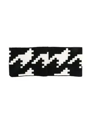 Perfect Moment Houndstooth Knit Headband