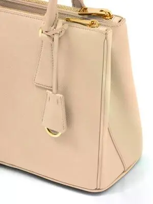 Prada Galleria Leather Tote Bag - Neutrals