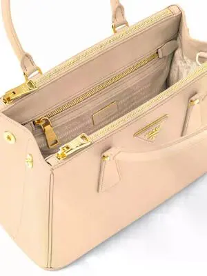 Prada Galleria Leather Tote Bag - Neutrals