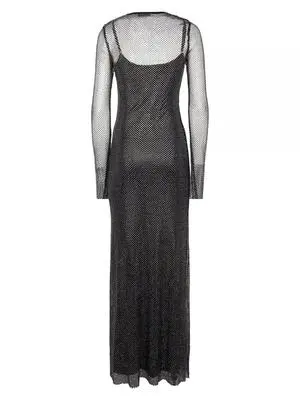 Sportmax Crystal Embellished Maxi Dress