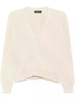 Fabiana Filippi Ribbed V-neck Cardigan