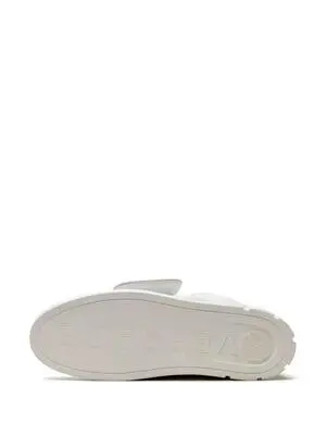 Versace Quilted High-top Sneakers - White
