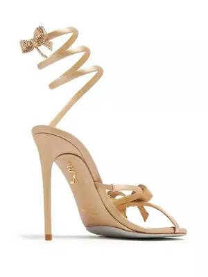 Rene Caovilla Cleo Wraparound Stiletto Sandals
