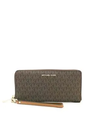 Michael Kors Jet Set Continental Wallet - Brown