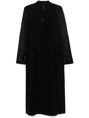 Masnada Wool Blend Long Coat