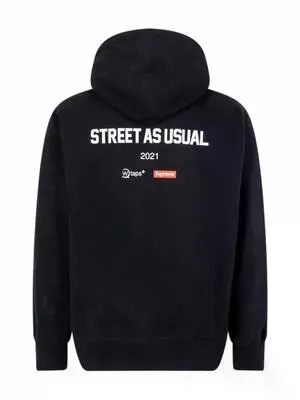 Supreme X Wtaps Sic'em! Hoodie - Black