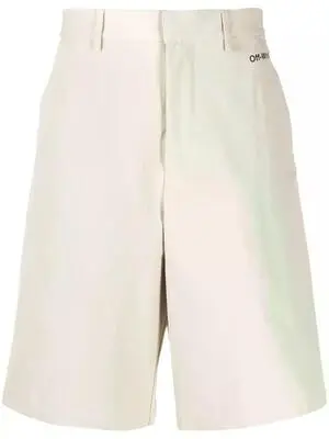Off-white Belted Shorts For Men