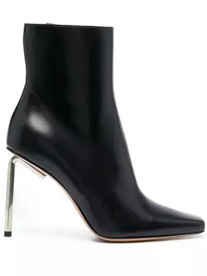 Off-White Allen 100mm Leather Ankle Boots