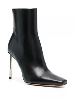Off-White Allen 100mm Leather Ankle Boots