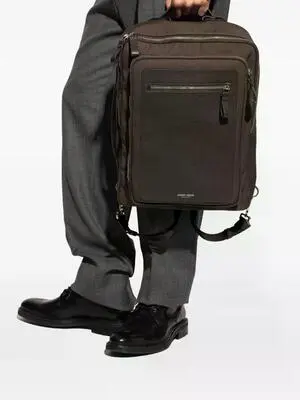 Giorgio Armani Logo-motif Backpack