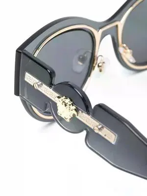 Versace Medusa Plaque Cat-eye Sunglasses
