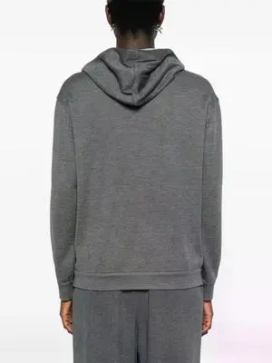 Brunello Cucinelli Monili Detail Hoodie - Grey