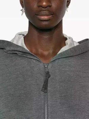 Brunello Cucinelli Monili Detail Hoodie - Grey