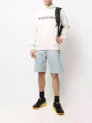 A-COLD-WALL* Logo-print Hooded Sweat Top