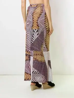AMIR SLAMA Caminhos Wrap Skirt