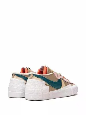 Nike X Sacai X Kaws Blazer Low Reed Sneakers - Neutrals