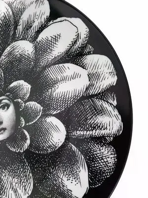 FORNASETTI Decorative Porcelain Plate