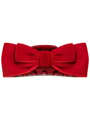 JENNIFER BEHR Matilda Jaw Clip - Red