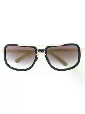 Dita Oversized Sunglasses - Black