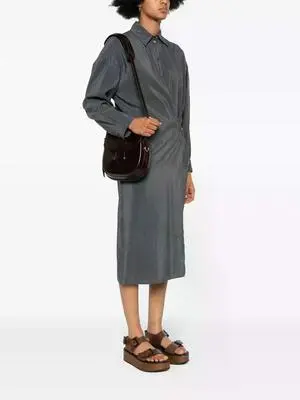 LEMAIRE Cartridge Leather Crossbody Bag