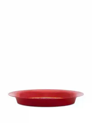 Dolce & Gabbana Carretto-print Metal Tray
