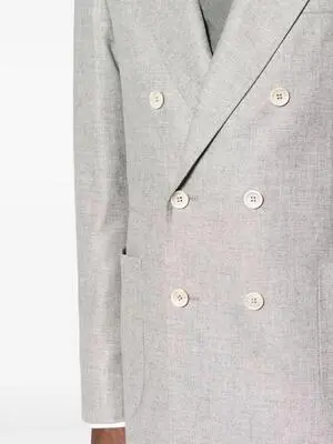 Brunello Cucinelli Double-breasted Flannel Suit