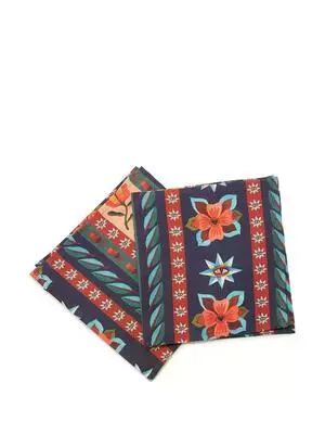 La DoubleJ Strisce Set Of Two Large Napkins