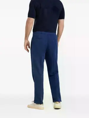 Brunello Cucinelli Pleated Linen-cotton Trousers