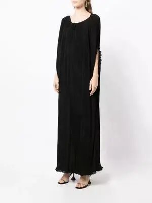 BARUNI Sleeveless Dress-cape Set