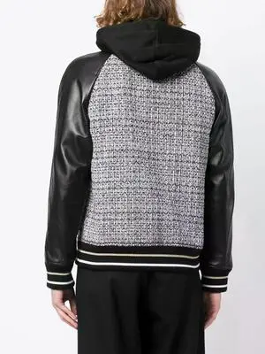Valentino Garavani Logo-patch Hooded Bomber Jacket
