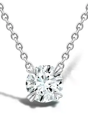 PRAGNELL 18kt White Gold Windsor Diamond Pendant - Silver
