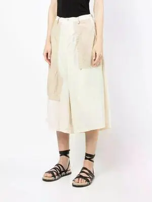 Y’s Drop-crotch Wide-leg Trousers