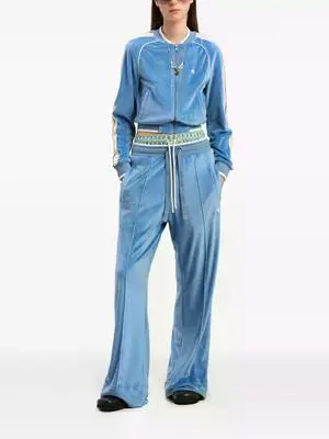 Palm Angels Oval-palm Chenille Sweatpants
