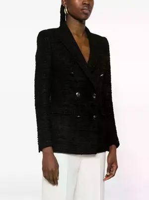Tagliatore Double-breasted Tweed Blazer