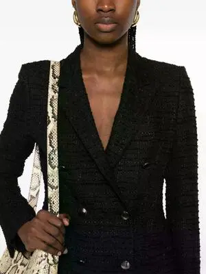 Tagliatore Double-breasted Tweed Blazer