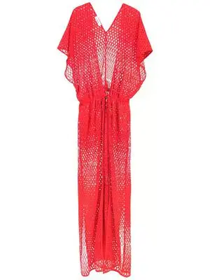 Amir Slama V Neck Coverups