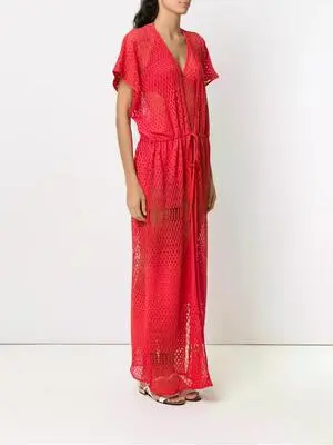 AMIR SLAMA Knitted Beach Dress