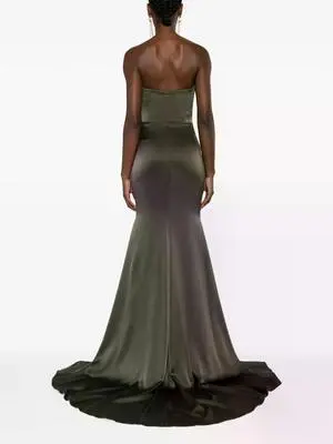Alex Perry Strapless Floor-length Gown