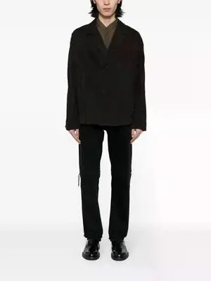 Transit Notched-lapel Off-centre Blazer