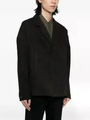 Transit Notched-lapel Off-centre Blazer