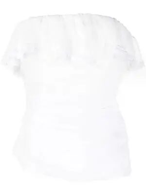 Isabel Marant Étoile Orma Off-shoulder Top - White