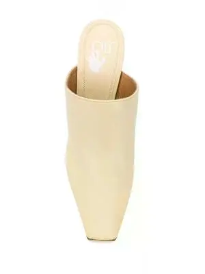 Off-White Allen Square-toe Mules - Neutrals
