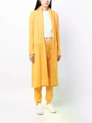TEDDY CASHMERE Venezia Open-front Cashmere Cardigan - Orange