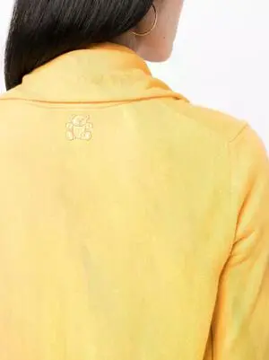 TEDDY CASHMERE Venezia Open-front Cashmere Cardigan - Orange