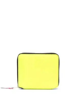 Comme Des Garçons Super Fluo Zip-around Wallet - Yellow
